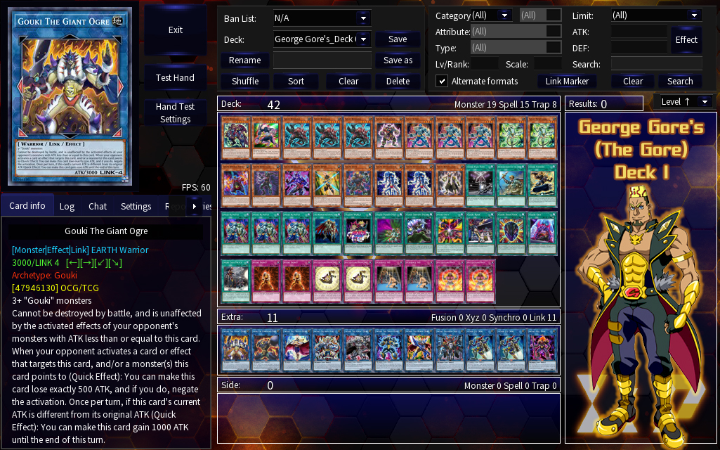 George Gore's (The Gore) Deck 01 by Septimoangel12 on DeviantArt