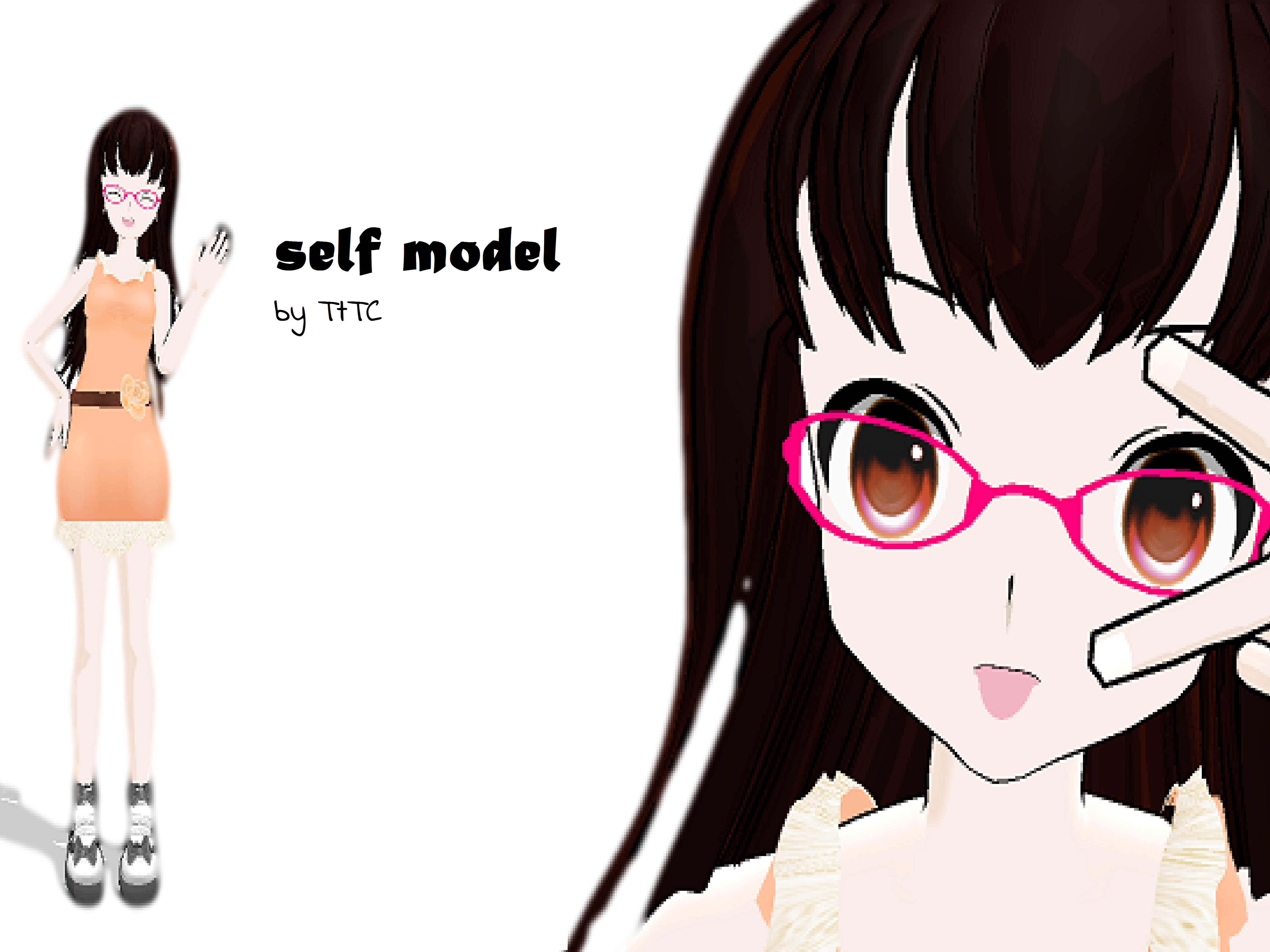 MMD Self Model by tonythetalkingclock on DeviantArt