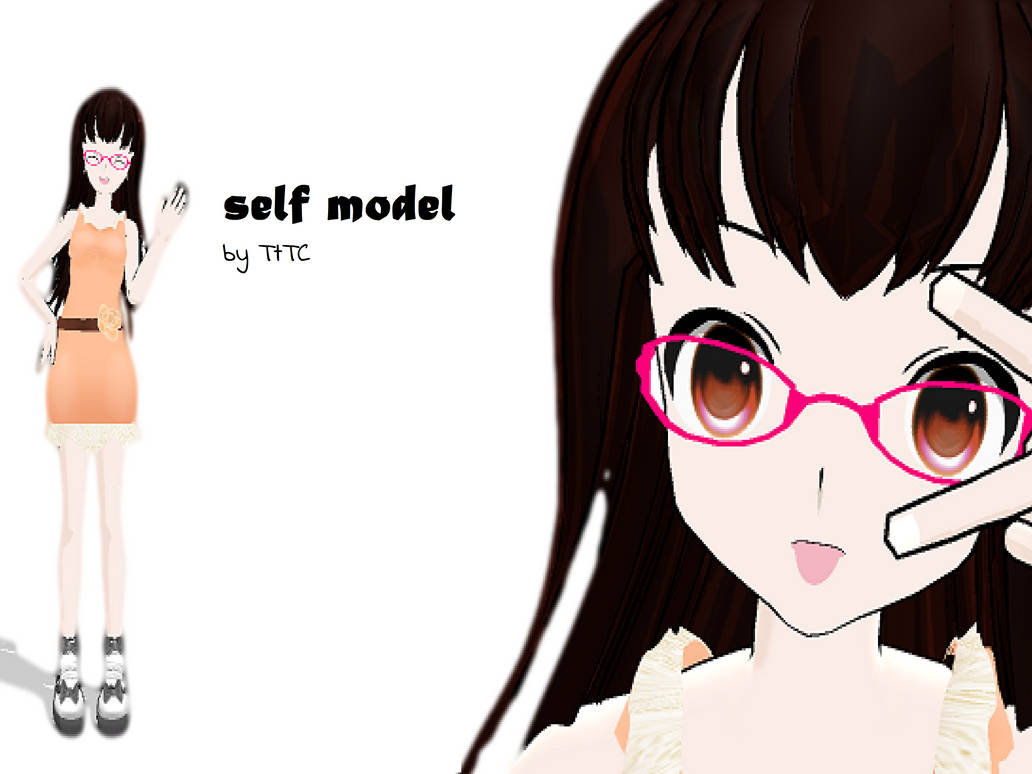 MMD Self Model by tonythetalkingclock on DeviantArt