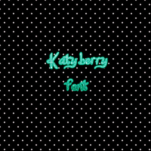 Katy berry font by KarolaAntonya on DeviantArt