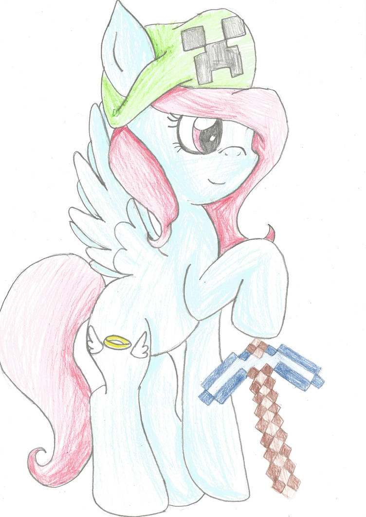 Ceci! Plays MINECRAFT by lizethehedgehog on DeviantArt