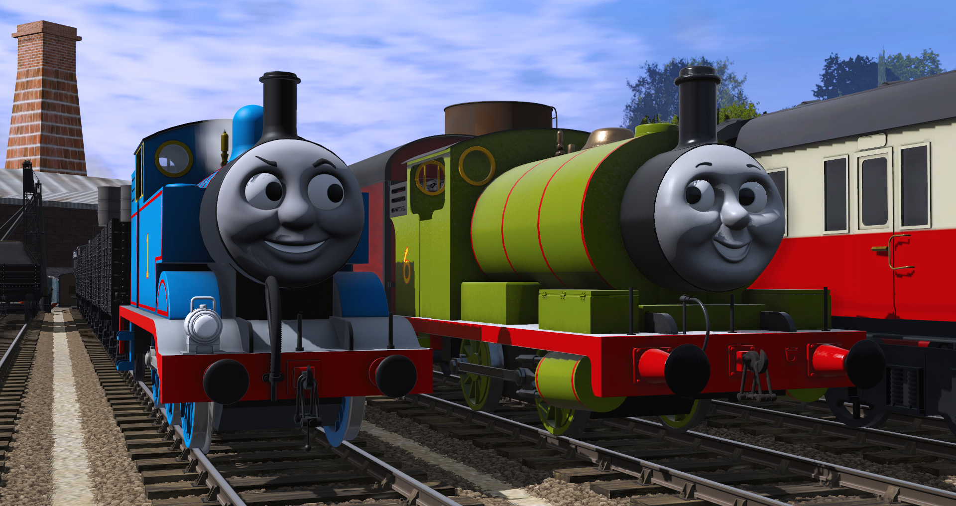 Thomas and Percy by TARDISTunnel86 on DeviantArt