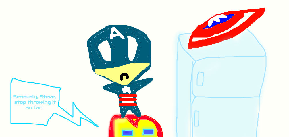 Cap and Tony by MetalDragon700 on DeviantArt