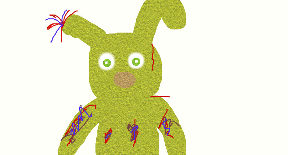 Springtrap, blob edition by Hedgehog-Xchad on DeviantArt