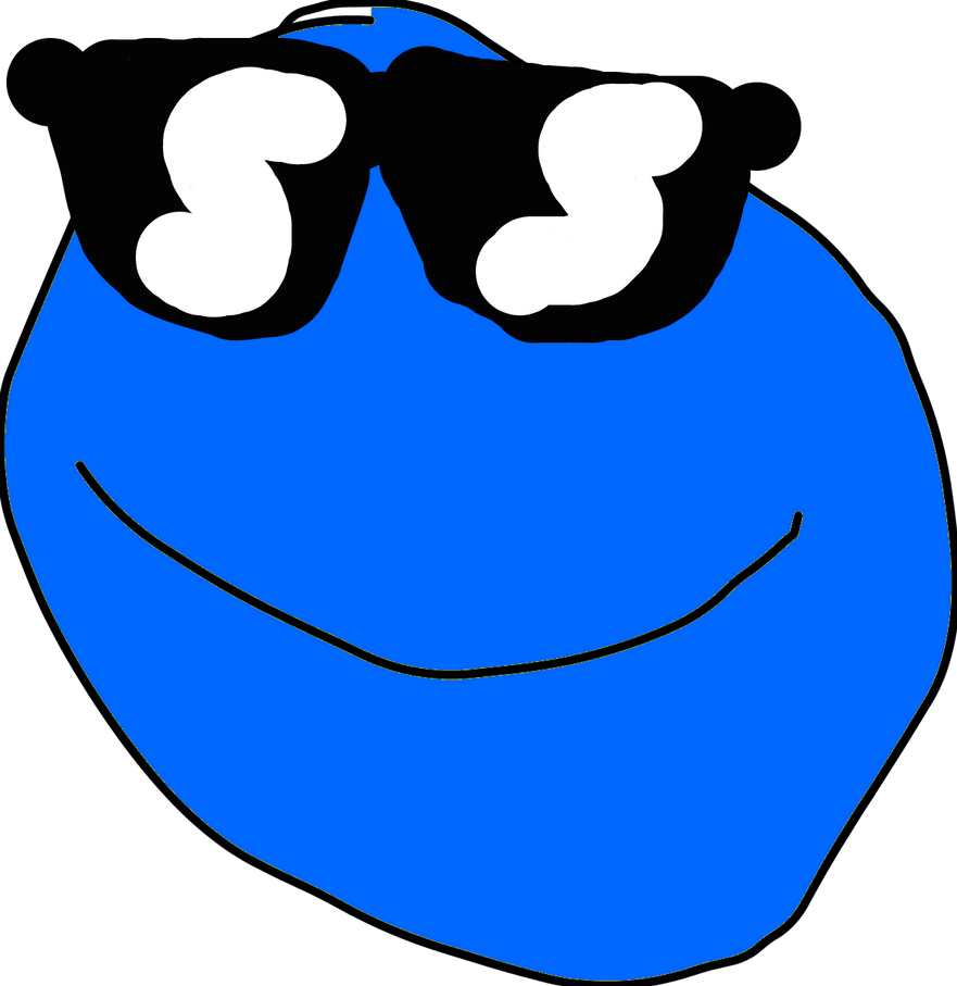 Blue Face by convbobcat on DeviantArt