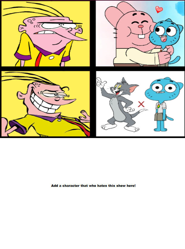 Who Dislike/Don't Like Eddy Hates Richard X Nicole by convbobcat on ...