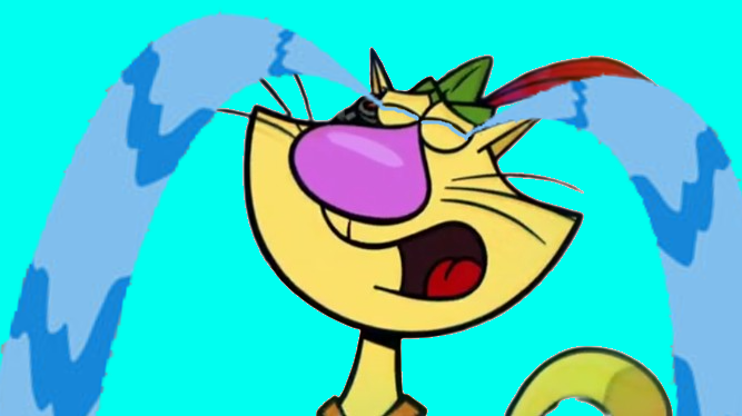 Nature Cat crying waterfalls by convbobcat on DeviantArt