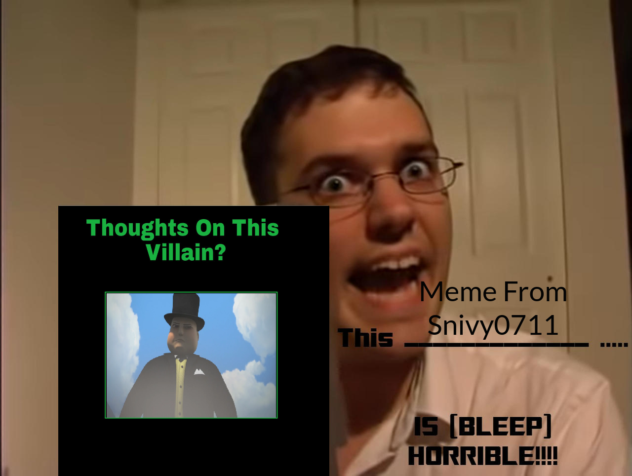 AVGN perfectly sums up thoughts on Sir Topham Hatt by convbobcat on ...