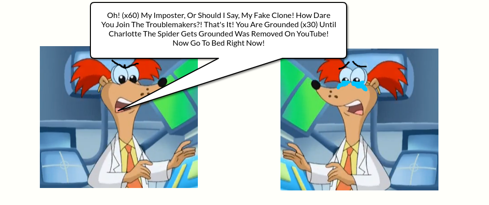 Professor Quigley Grounds His Clone by convbobcat on DeviantArt