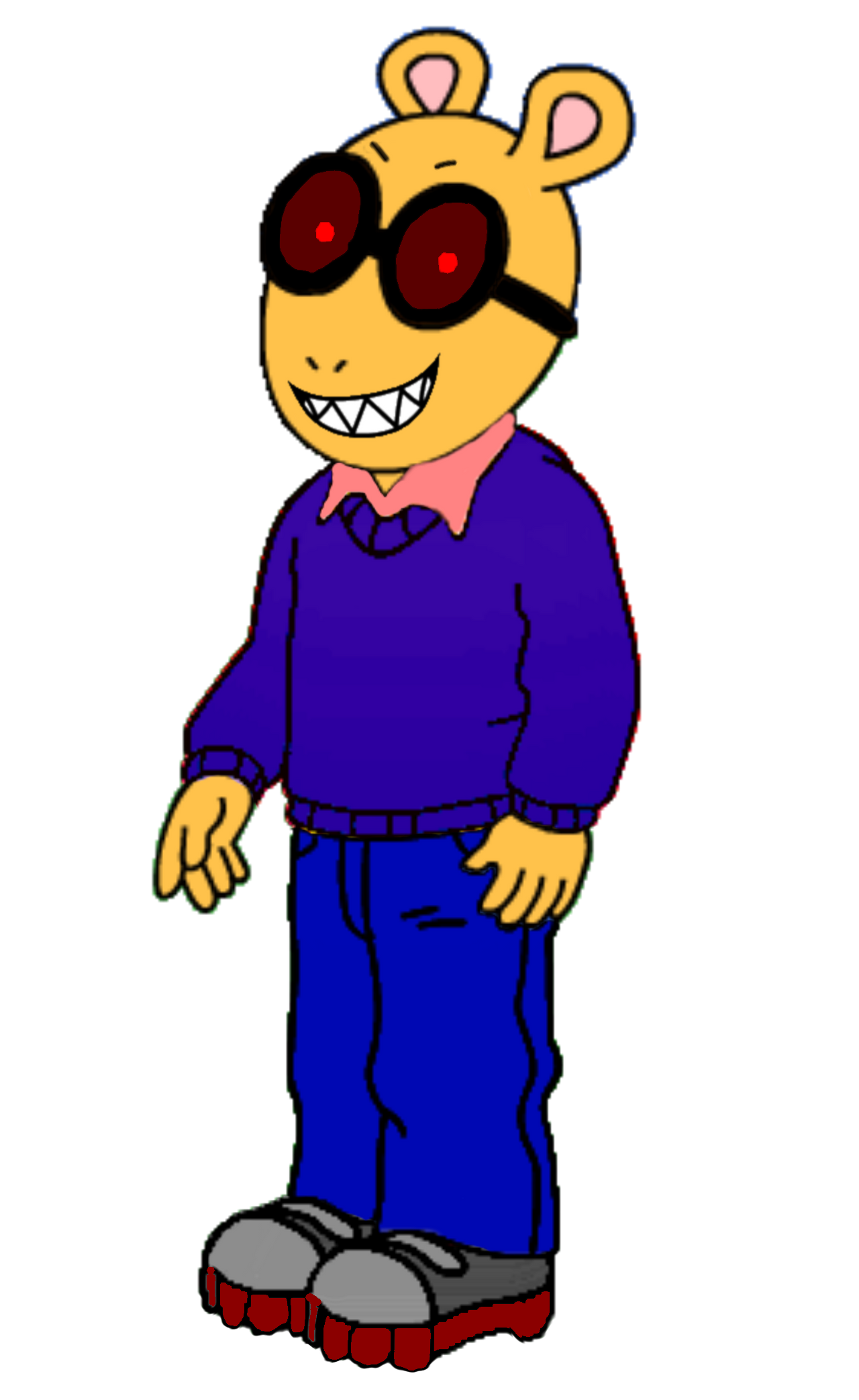 Arthur Read (The Murdering Spree) by convbobcat on DeviantArt