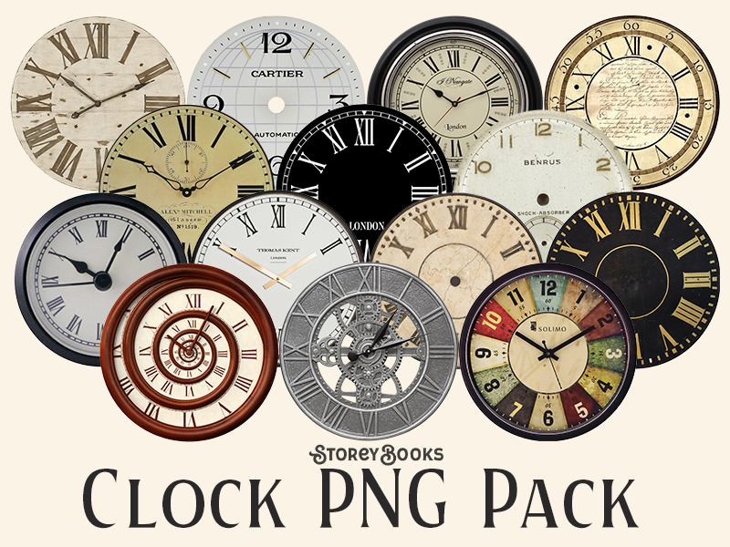 Clocks Transparent Steampunk Vintage PNG Pack by storeybooks on DeviantArt