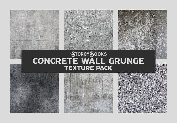 Concrete Wall Grunge Texture Pack Resource Stock by storeybooks on ...