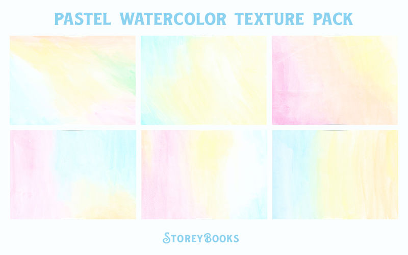 Bright Pastel Watercolor Texture Pack Resource by storeybooks on DeviantArt