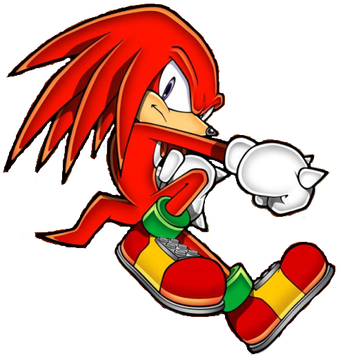 Knuckles The Echidna Vector by SloanVanDoren on DeviantArt