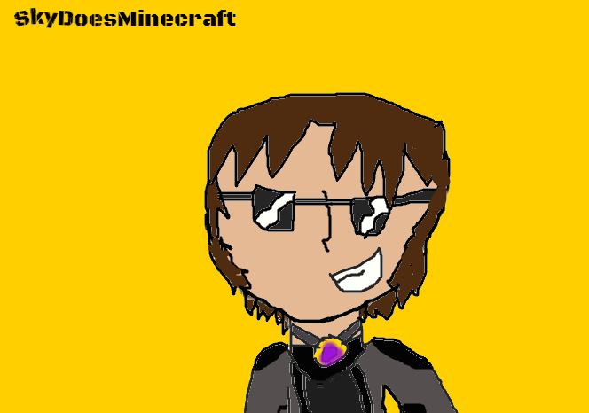 SkyDoesMinecraft by FlowerWoman13 on DeviantArt