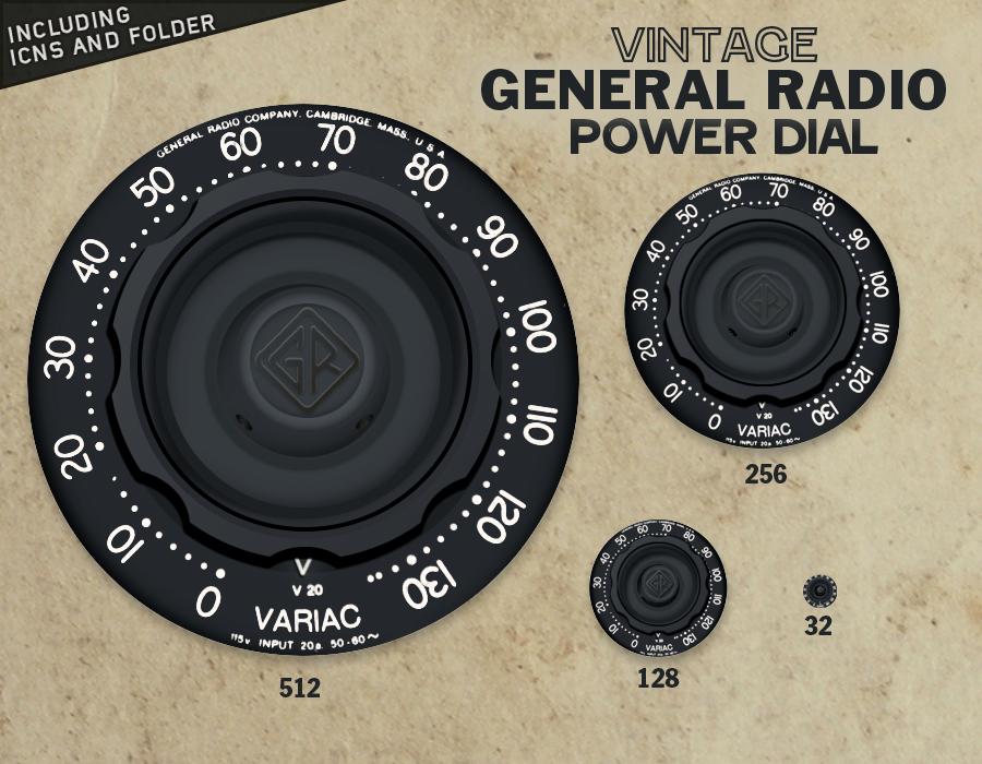 Vintage Power Dial Icon by BiroBloke on DeviantArt
