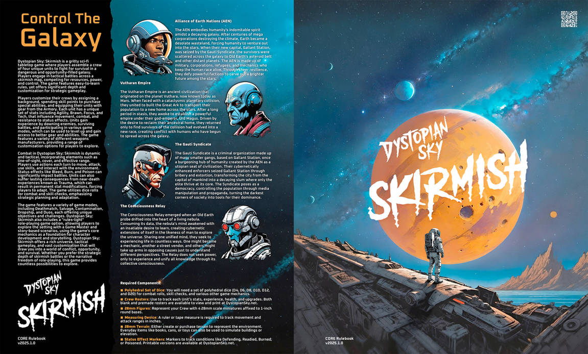 Dystopian Sky: Skirmish | CORE Rulebook by Neg-319 on DeviantArt