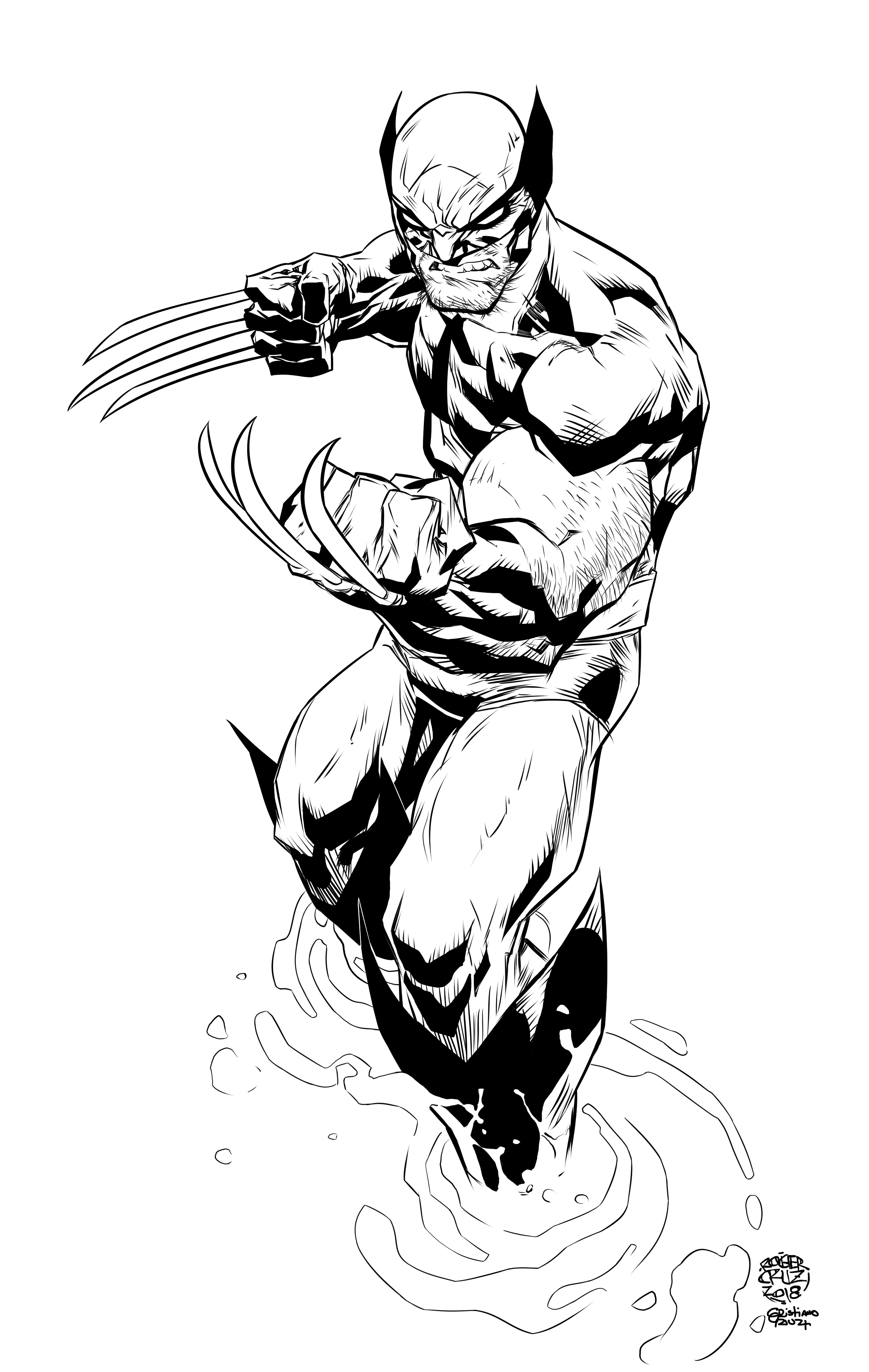 Wolverine Inks by CrisstianoCruz on DeviantArt