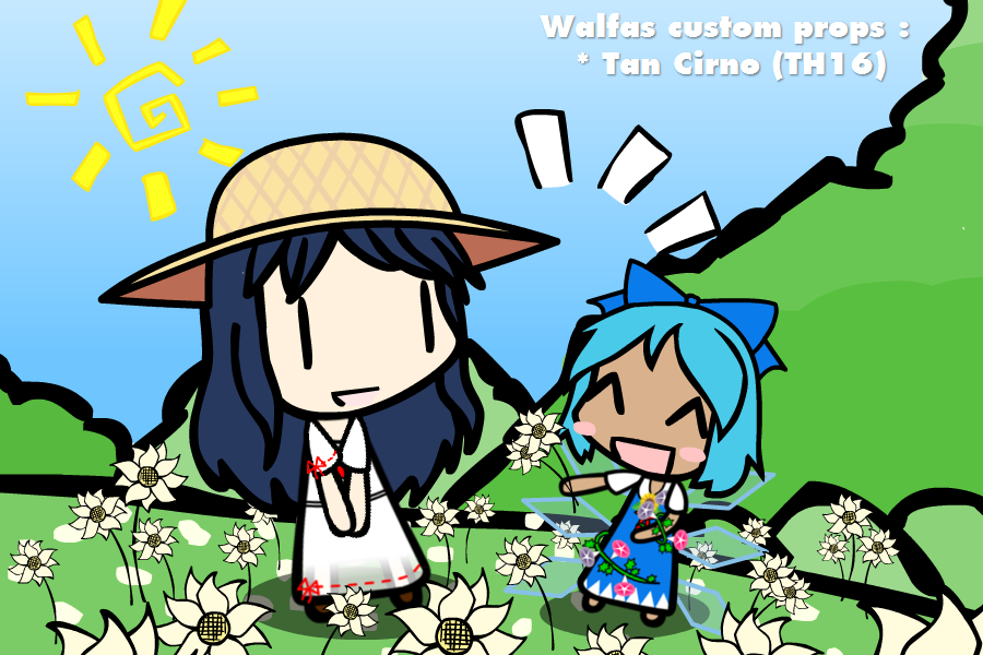 Walfas Cirno Day