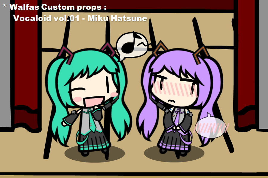 [Walfas]Miku Hatsune(props) by tsunetake1012 on DeviantArt