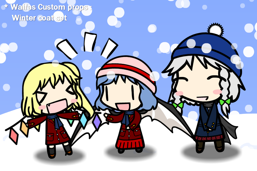 [Walfas]Coat+Scarf set(props) by tsunetake1012 on DeviantArt