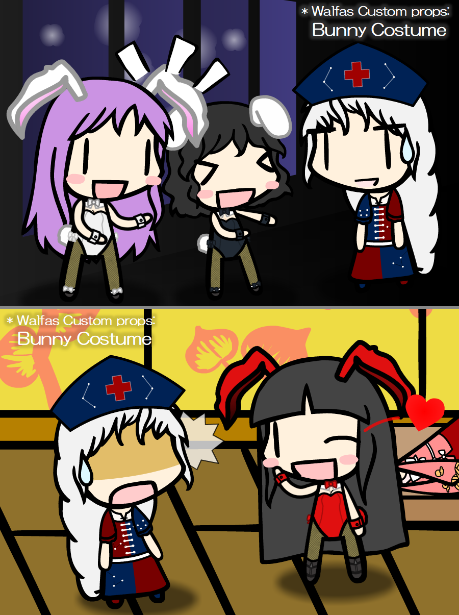 [Walfas]Bunny costume(props) by tsunetake1012 on DeviantArt