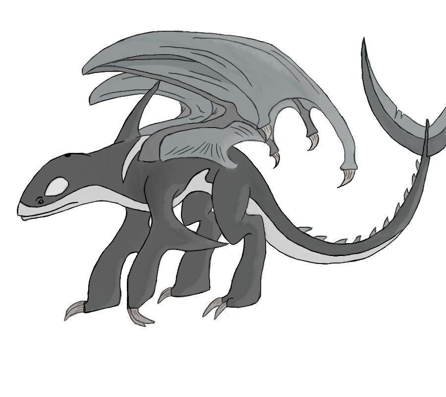Tutara- Orca Dragon Colored by Alkry on DeviantArt