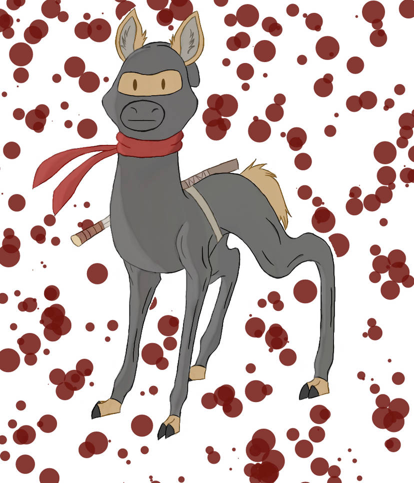 Silent as the Wind: Ninja Llama by Alkry on DeviantArt