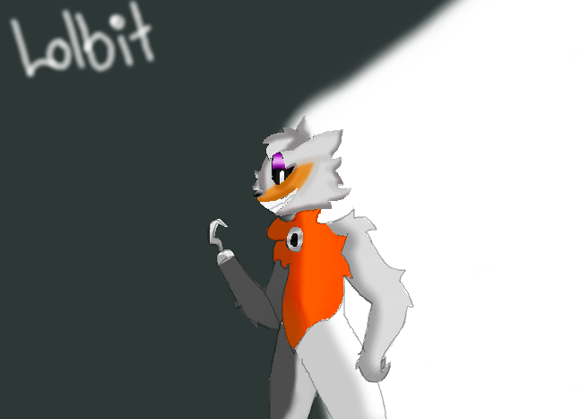 Lolbit (Test Draw) by LolbittheFoxFromFnaF on DeviantArt