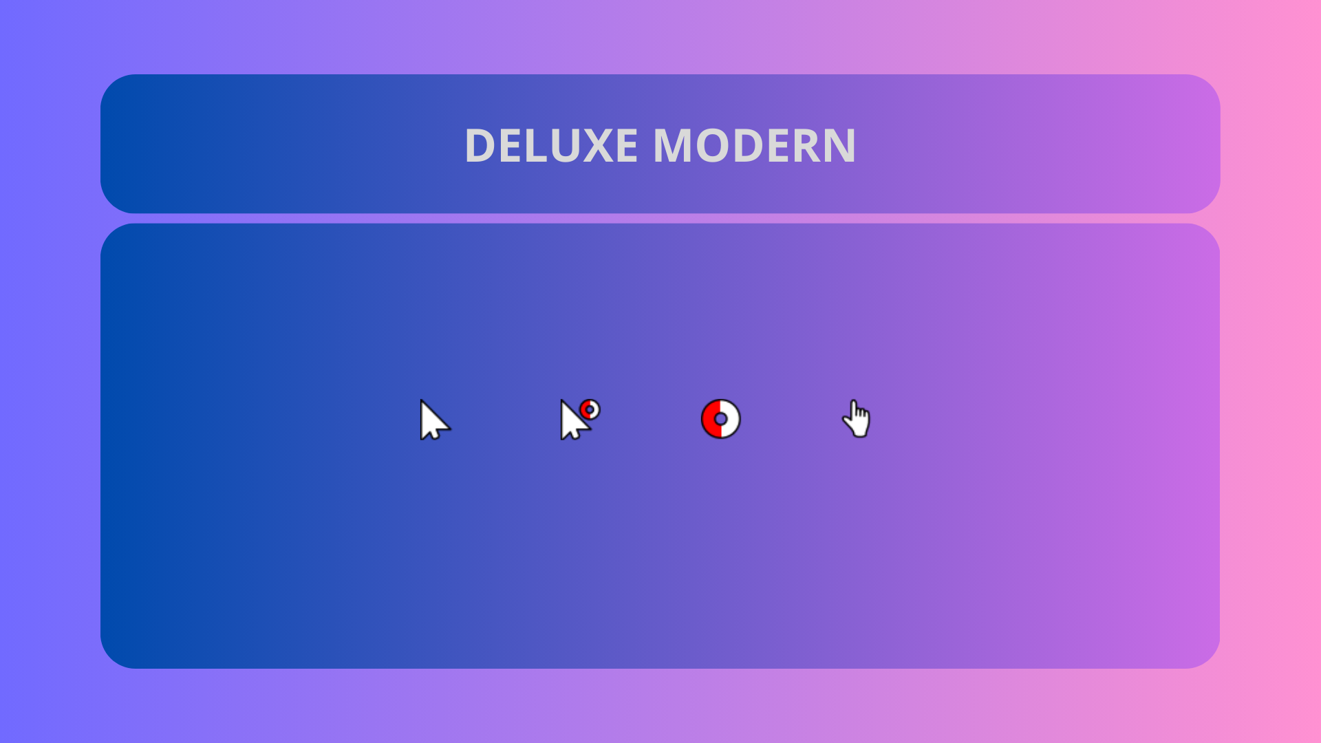 Deluxe modern cursor by XUNJDSVNJewfwg on DeviantArt