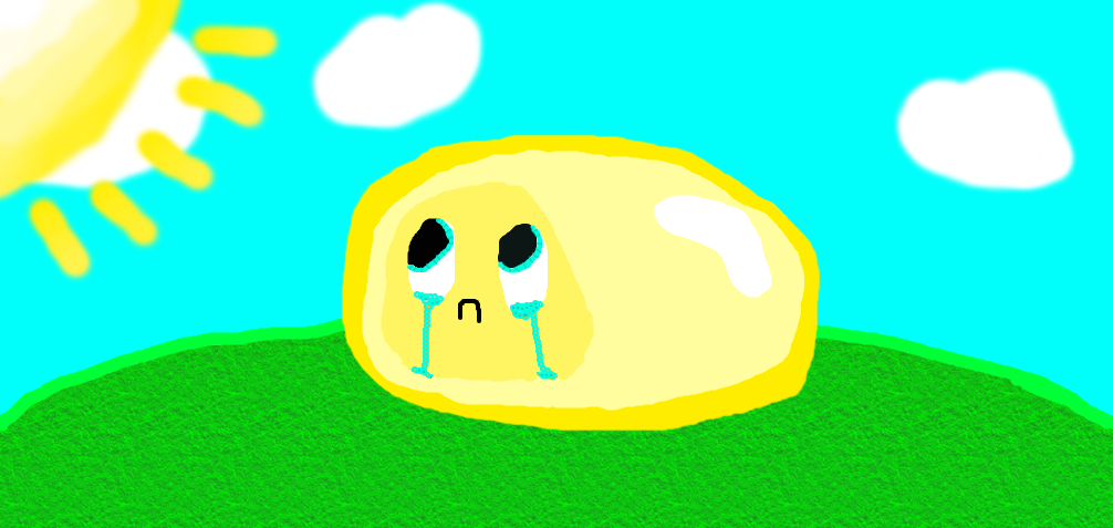 Sad Slime by CoonerTheArtist on DeviantArt