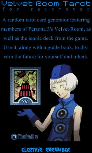 Velvet Room Tarot 1.0 by My-Electric-Cucumber on DeviantArt