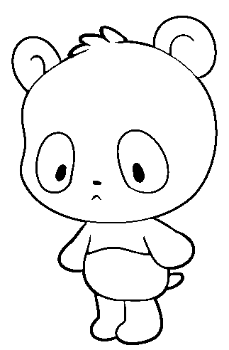 Panda Base (MS Paint, .PNG, and .PSD) by Adoptabelle on DeviantArt