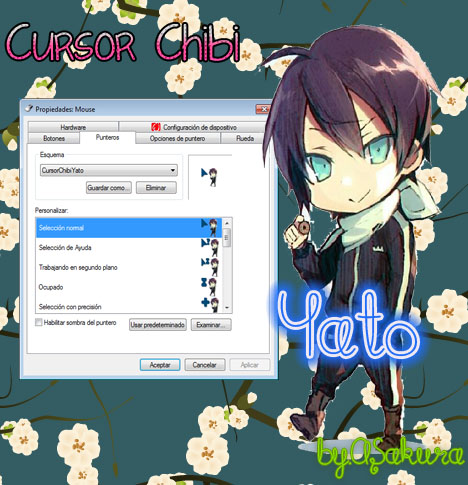 Cursor Chibi Yato by AyamiSakura on DeviantArt
