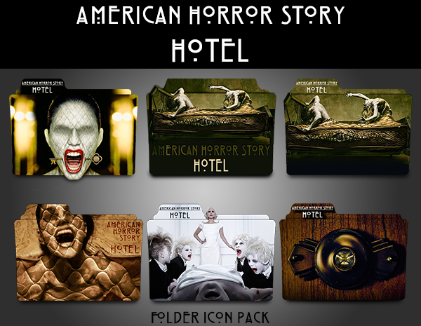 American Horror Story Hotel: TV Series Folder Icon by psysym on DeviantArt