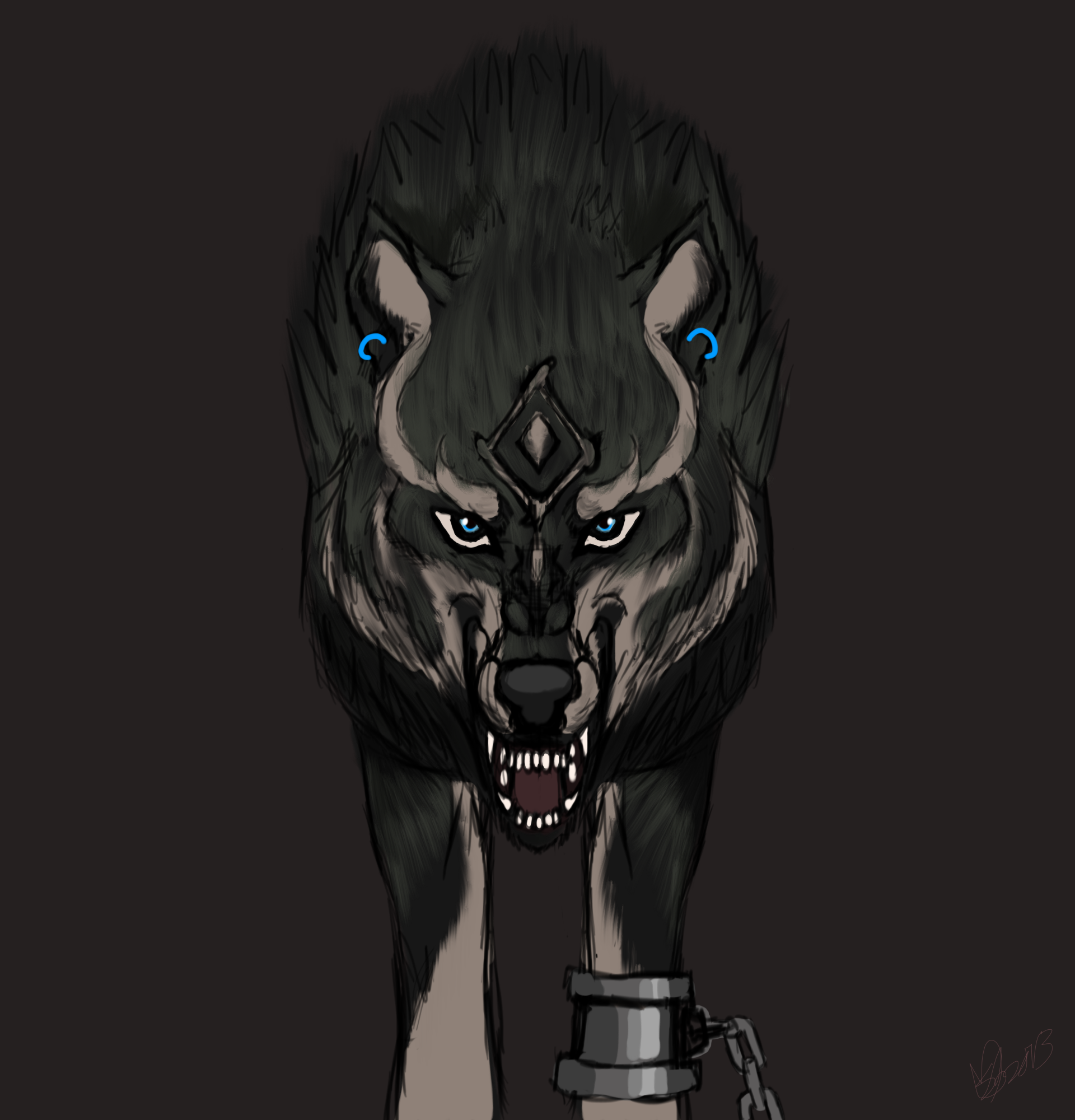 Wolf Link by wolftears95 on DeviantArt