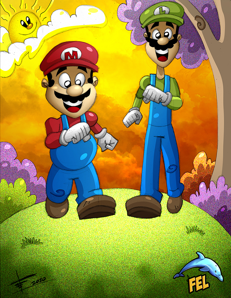 Super Mario Bros by Felipe-Rodrigues on DeviantArt