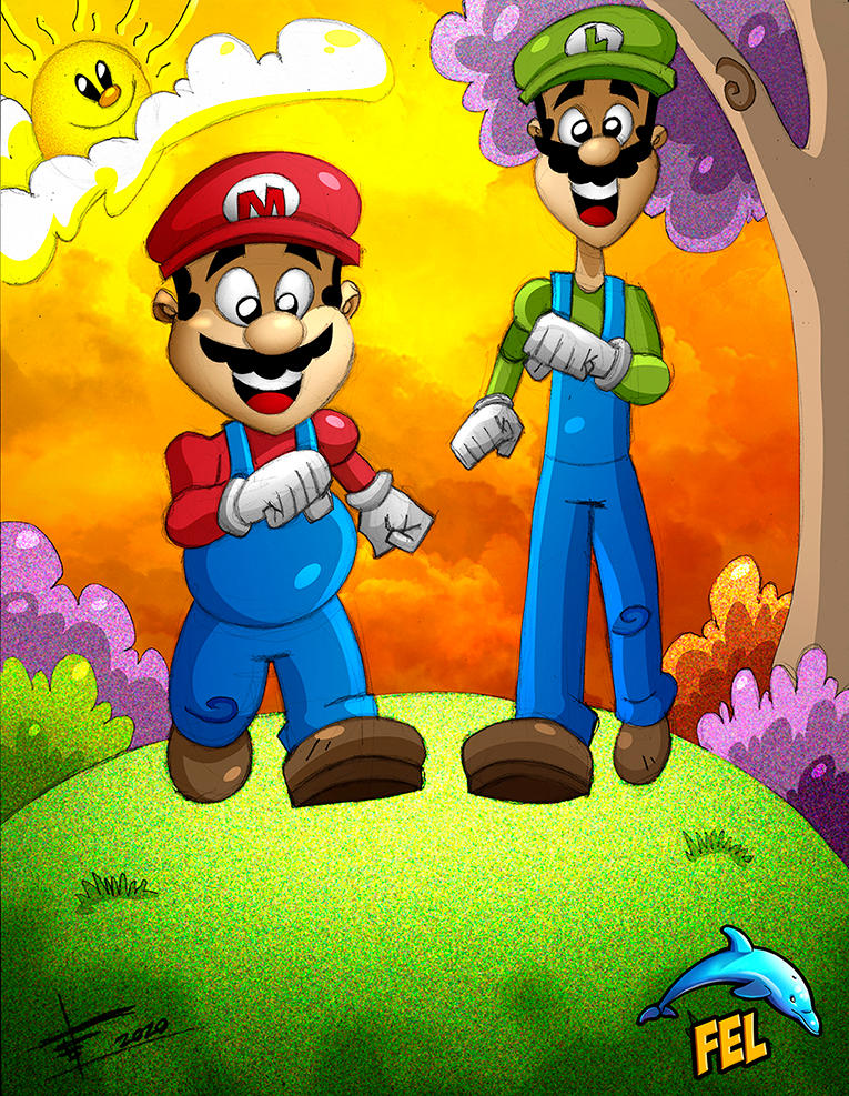 Super Mario Bros by Felipe-Rodrigues on DeviantArt