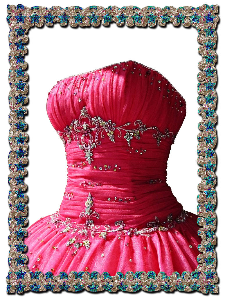 Fuschia Dress by PrincessInHeaven on DeviantArt