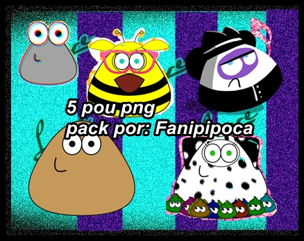 Pou pack png by Fanipipoca on DeviantArt