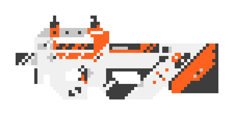 P90 Asimow Pixel Art by MTEZ on DeviantArt