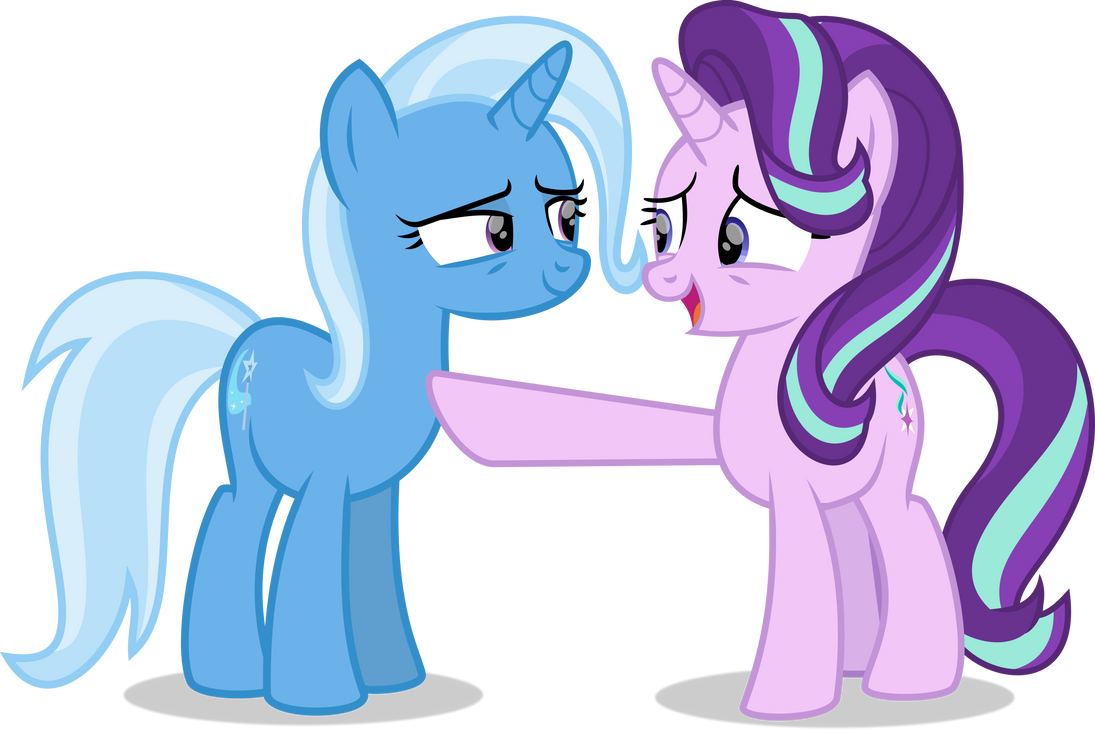 MLP Vector - Starlight Glimmer and Trixie by Star-Collider on DeviantArt