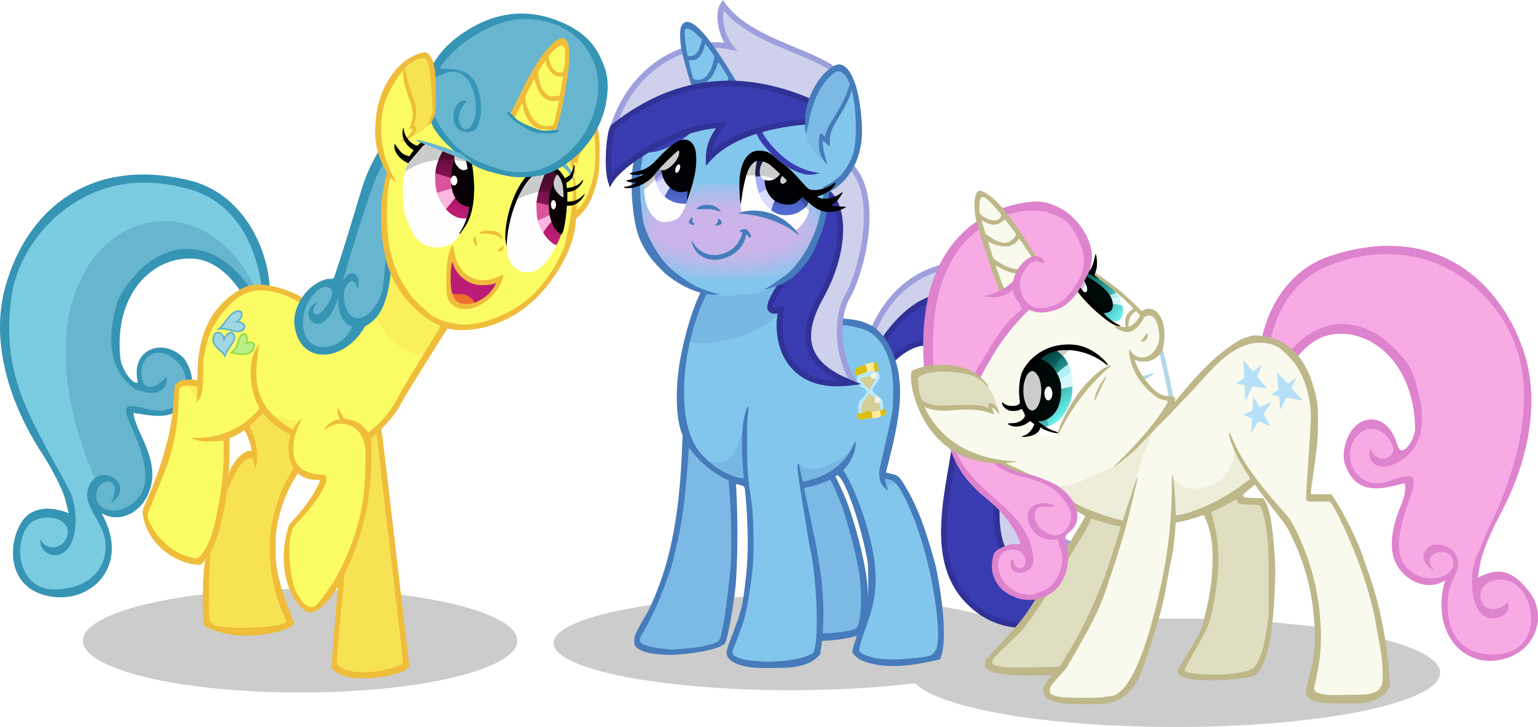 Unicorn Trios by ThatUsualGuy06 on DeviantArt