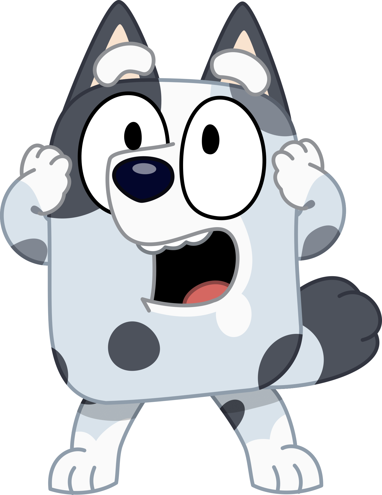 Muffin Heeler Appalled by ThatUsualGuy06 on DeviantArt