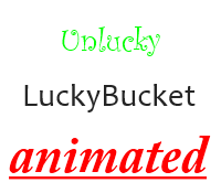 Unlucky LuckyBucket by redryan2009 on DeviantArt