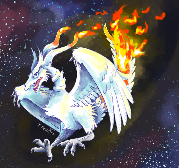 Space Reshiram - GIF by Kosmotiel on DeviantArt