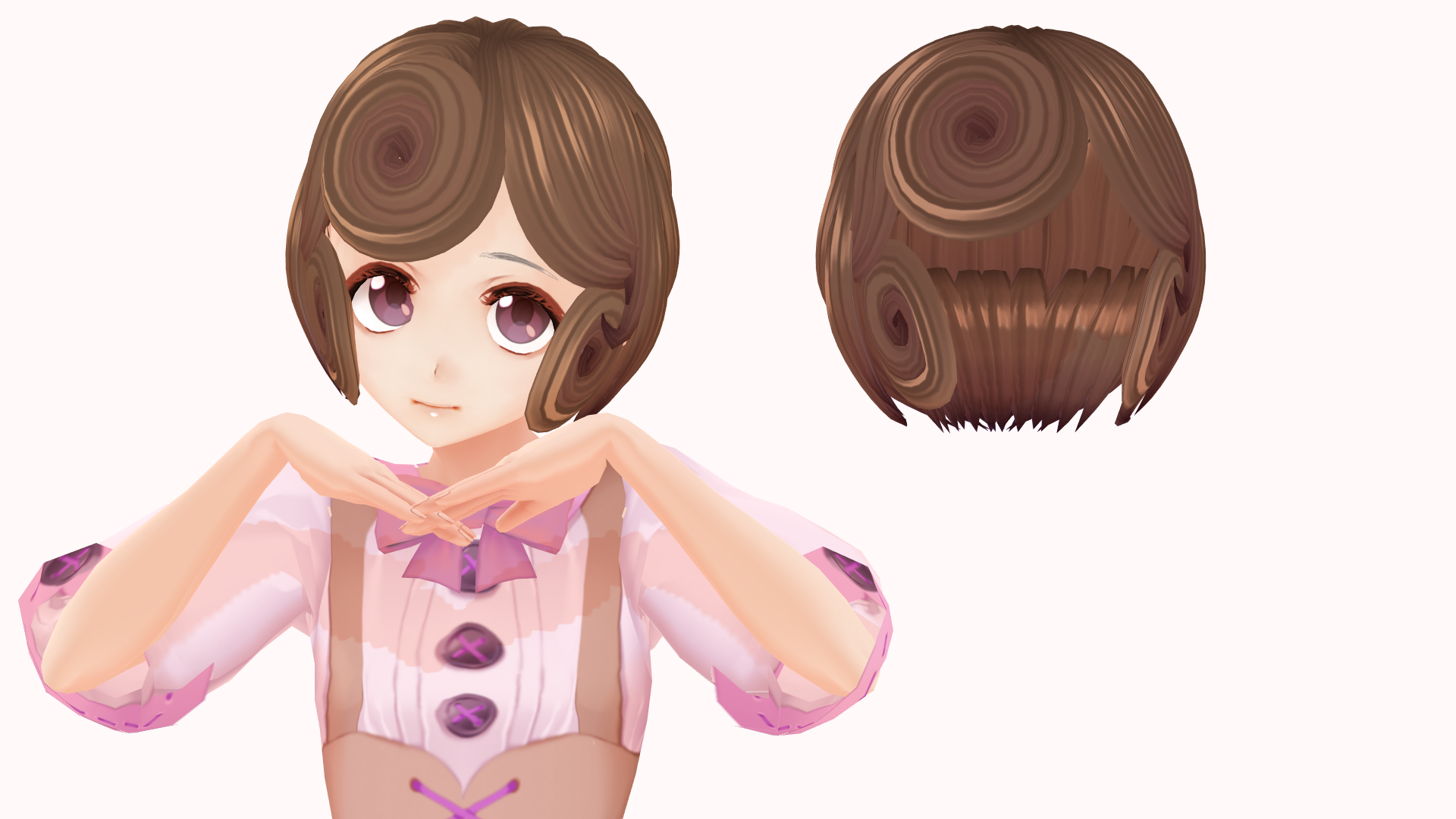 Swirly Hair Dl by MariaChoi on DeviantArt