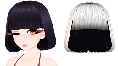 [MMD] Long Swirl Hair by MariaChoi on DeviantArt