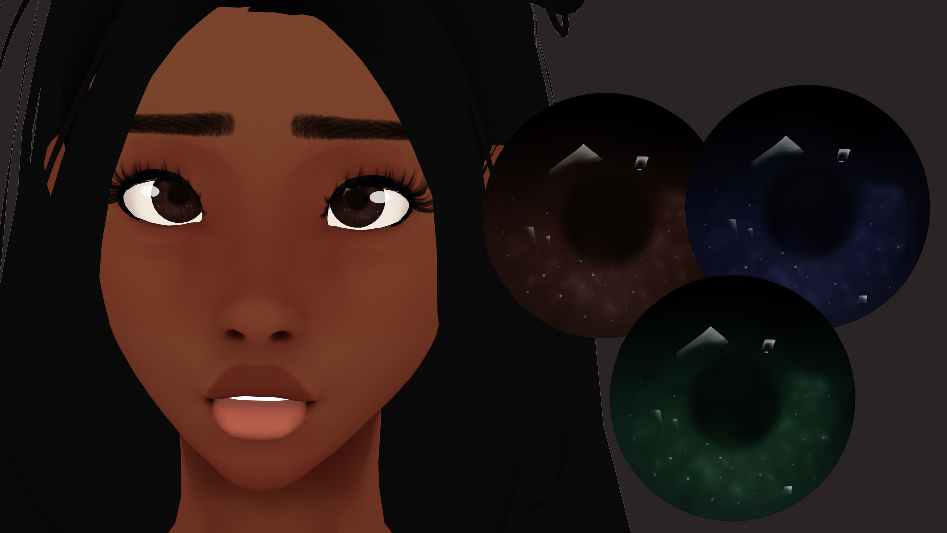 Romantic (or Mystic) Eye textures by MariaChoi on DeviantArt