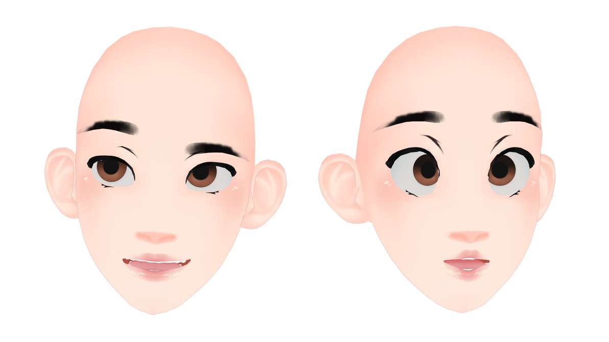 TDA Stylized Male Head by MariaChoi on DeviantArt